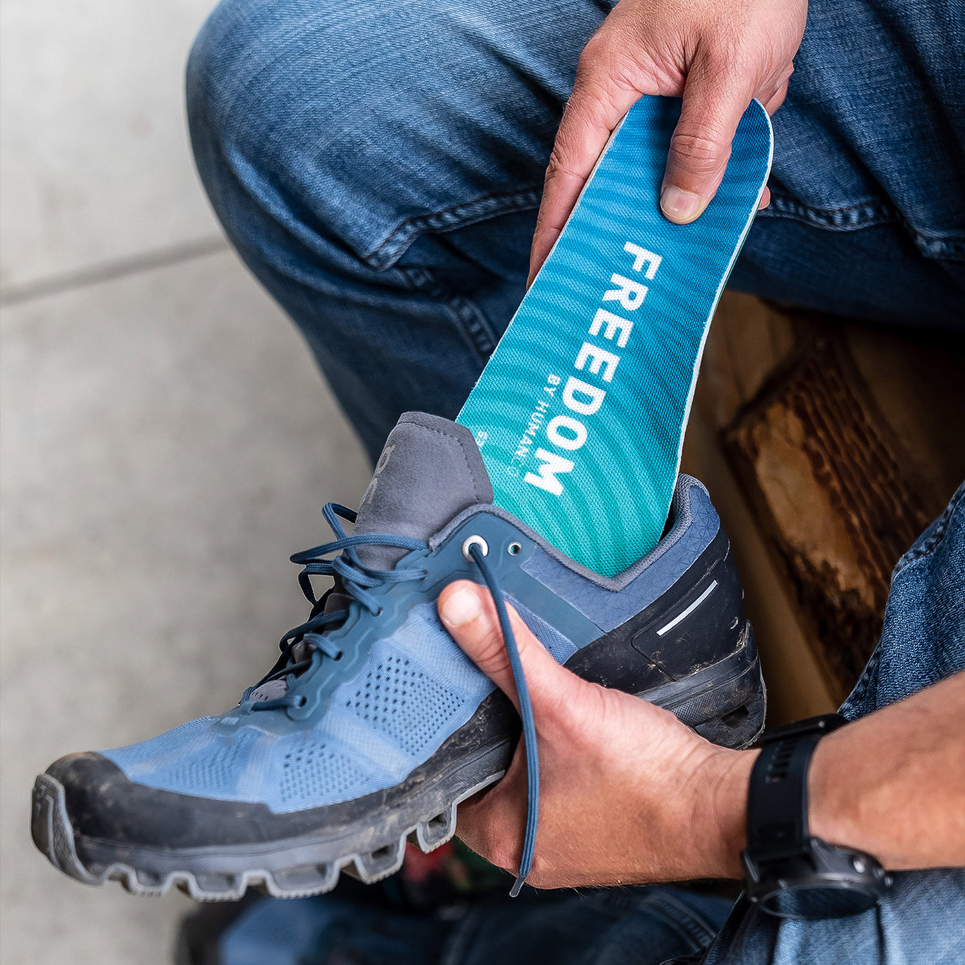 Freedom from knee pain - HumanCo Insoles